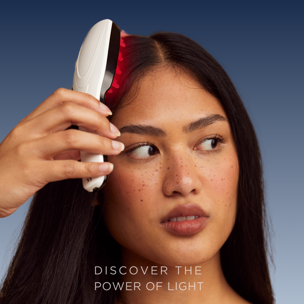Intensive LED Hair Growth Stimulating Brush: Reduce Shedding, Boost Ha ...